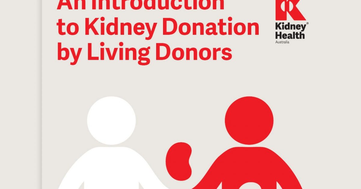 Introduction to Kidney Donation by Living Donors | Kidney Health…